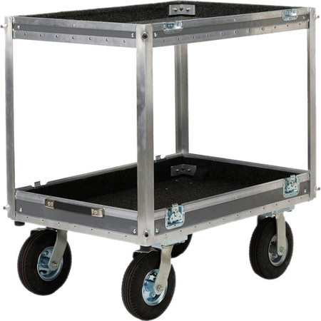 Backstage Flight Case Cart with Wheels, 800lbs Capacity - Adorama