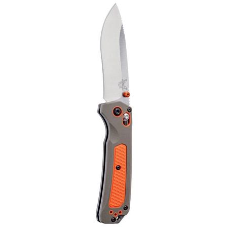 Benchmade 15061 Grizzly Ridge Folding Knife with 3.5" Drop Point, Plain ...