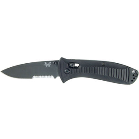Benchmade 520 Presidio AXIS ComboEdge Serrated Knife with BK1 Coated Blade