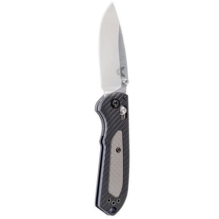 Benchmade 565 Mini Freek Folding Knife, 3" Drop Point Plain Edge Blade ...