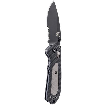 Benchmade 565 Mini Freek Folding Knife, 3" Drop Point Serrated Edge ...