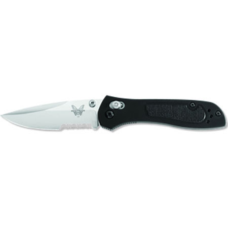 Benchmade 707 Sequel AXIS ComboEdge Serrated Knife with Clip-Point ...