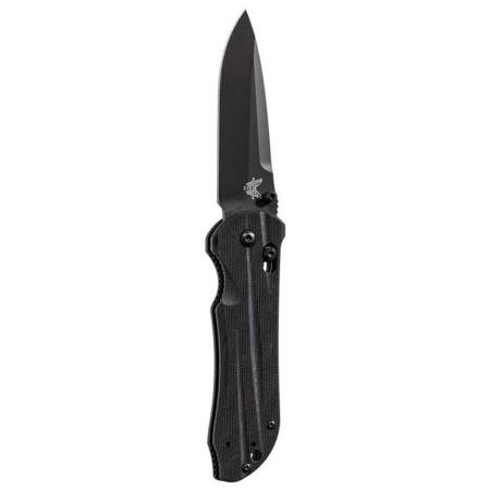 Benchmade 908 AXIS Stryker 3.57" Folding Plain Edge Blade Knife, Black ...
