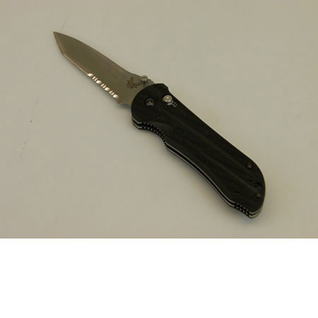 Benchmade 909 Mini-AXIS Stryker ComboEdge Serrated Knife - Adorama