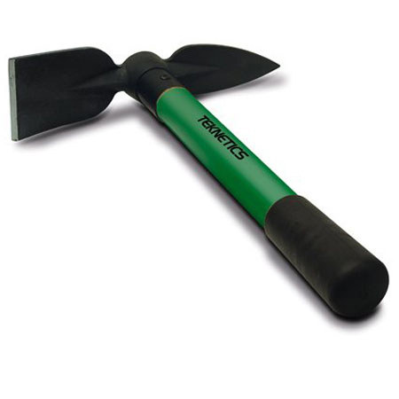 Teknetics Gold Pick with Pick, 3-1/4" Adz and Magnet, Black Steel