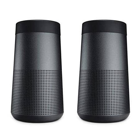 Bose 2x SoundLink Revolve Bluetooth Speaker, Triple Black - Adorama