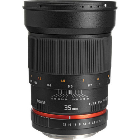Used Bower 35mm f/1.4 Ultra Fast Wide-Angle, Manual Focus Lens for ...