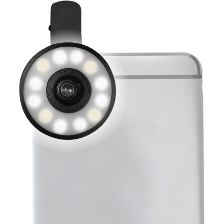 Bower Universal 4 Piece LED Lens Kit, Fisheye, Macro, Wide-Angle & LED ...