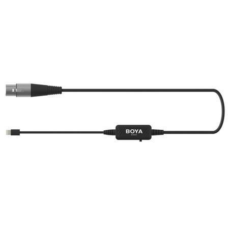 BOYA BY-BCA7 XLR to Lightning Adapter Cable for iOS Devices BY-BCA7 PRO