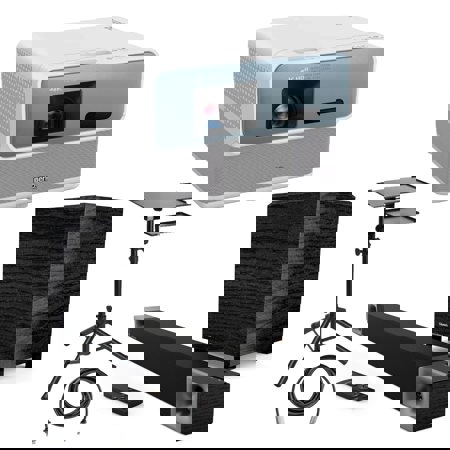 BenQ GP500 4K HDR LED Smart Home Projector + Klipsch Sound Bar ...