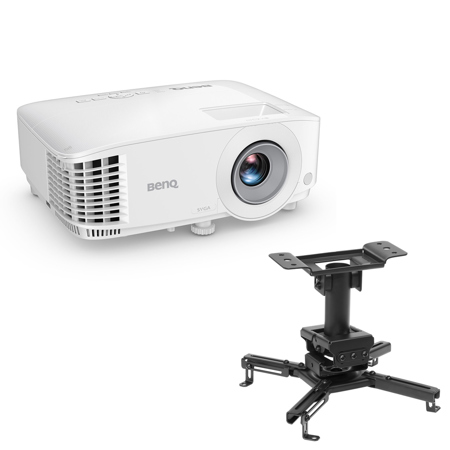 BenQ MS560 SVGA DLP Business Projector, Bundle with H&A Ceiling Mount