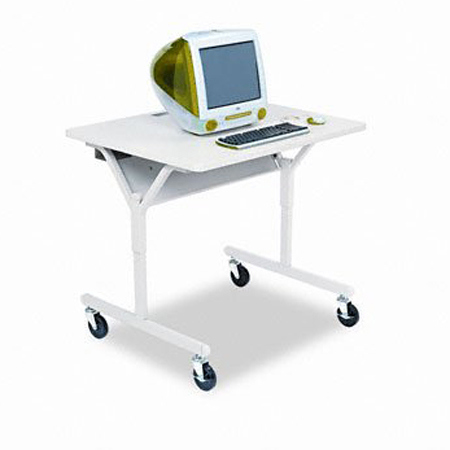 Bretford 36x30" Connections Work Center Table with 4" Caster, 24-32 ...