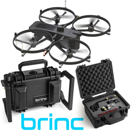 BRINC Drones LEMUR S Drone Kit w/Accessories, Video Receiver/Repeater ...