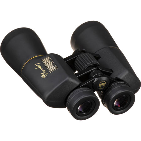 Bushnell 10x50 Legacy Armored Roof Prism Binocular, 6.6 Deg Angle of View, Black 120150