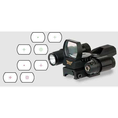 BSA Optics Panoramic Red/Green Dot Sight - Adorama