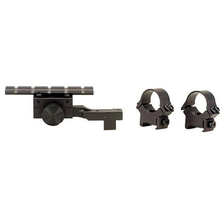 B-Square Military Weaver-Style Scope Base with 1" Rings for Springfield ...