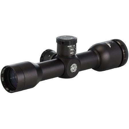 BSA Optics 4x30 Tactical Weapon Riflescope, Mil Dot Reticle, 1" Tube