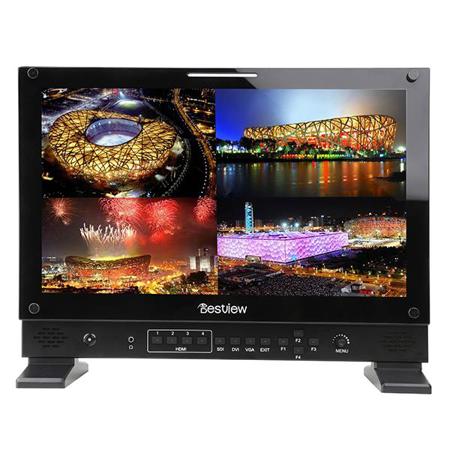 Bestview S24F 24" 4K 2x HDMI, 4x 3G-SDI Quad Split Broadcast Monitor ...