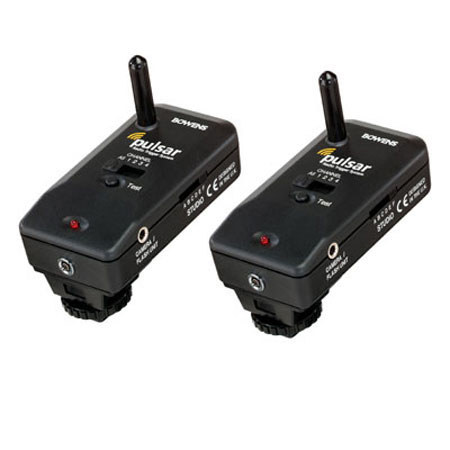 Used Bowens Multi-functional Transceiver Pulsar Radio Slave Trigger Twin Pack, for Cameras ...