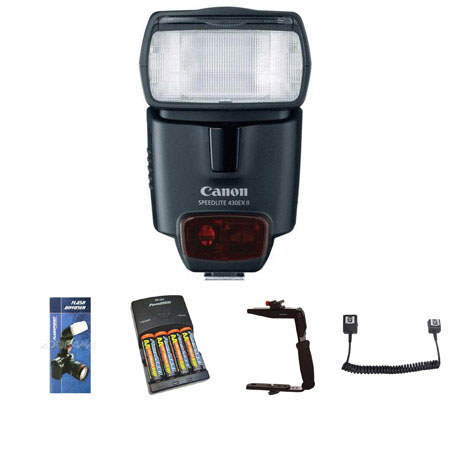 Canon Speedlite 430EX II Flash, USA #2805B002 -SPECIAL BUNDLE- w/Off ...