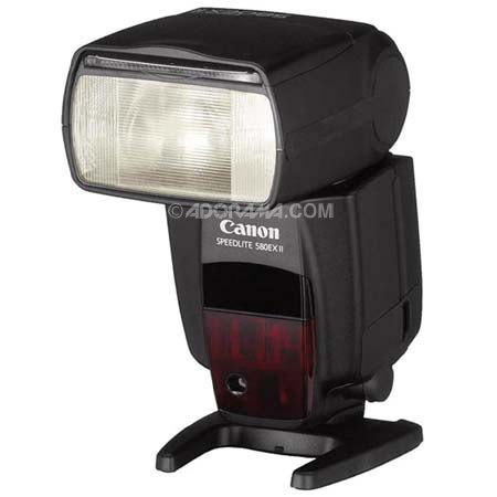 Used Canon Speedlite 580EX II, Shoe Mount Flash with Guide Number of ...
