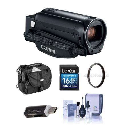 Canon VIXIA HF R800 3.28MP Full HD Camcorder Black With Free Accessory ...