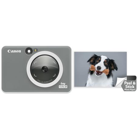 Canon IVY CLIQ2 Instant Camera Printer, Charcoal, Matte - Adorama
