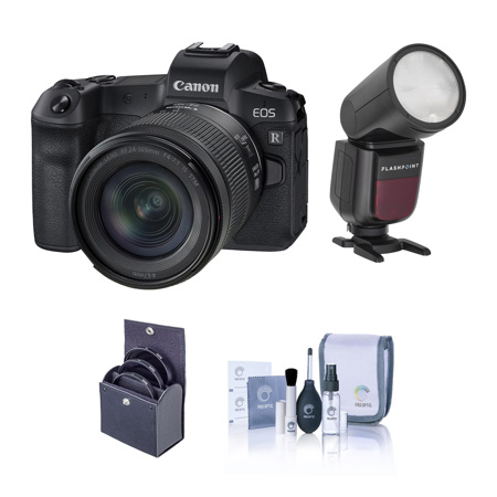 Canon EOS R Mirorless Camera with RF 24-105mm f/4-7.1 IS STM Lens W ...