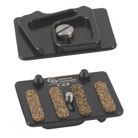 Custom Brackets T-CP Tripod Camera Plate, Mounts Cameras to QR Quick ...