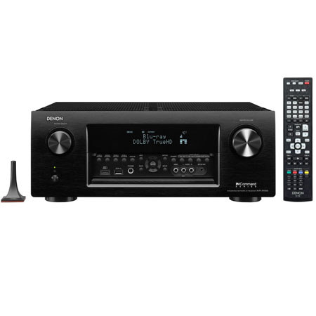 Denon AVR-X4000 7.2-Ch Home Theater Receiver with Apple Airplay, 3D ...