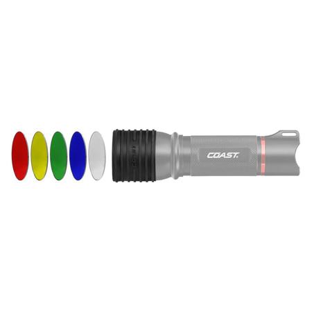 Coast LF100 Lens Filter Kit, Fits HP8R, HP7R, HP7, TX7R, TX40, HL8 ...
