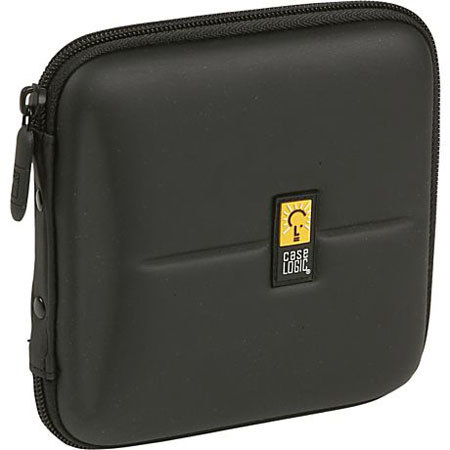 Case Logic Heavy Duty Molded CD Wallet, Holds 24 CDs, Color: Black 3200088