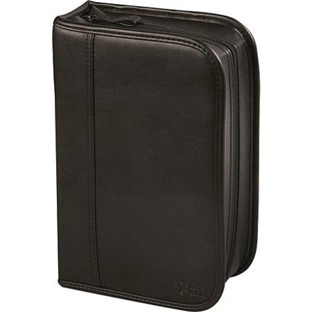 Case Logic 92 Capacity Faux Leather CD Wallet, Black - Adorama
