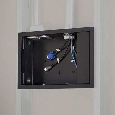 Chief PAC525F In-Wall Storage Box with Black Flange - Adorama