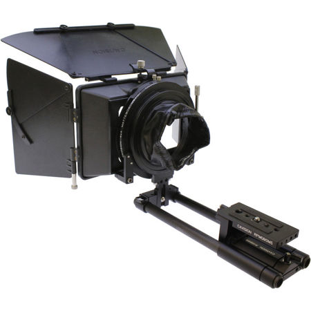 Cavision 4x5.65" Matte Box Package with Rods Support for Panasonic/DSLR ...
