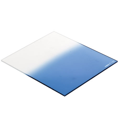 Cokin A122 B1 - Graduated Blue Filter - Hard Edge, 1 2/3-Stops, A-Series