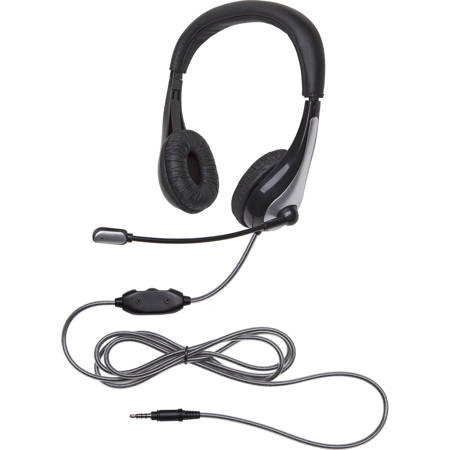 Califone NeoTech Series 1025MT On-Ear Stereo Headset with 3.5mm Plug