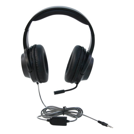Califone G200T Closed-Back Over-Ear Wired Gaming Headset with 3.5mm ...