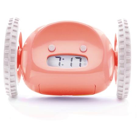 Clocky Runaway Alarm Clock on Wheels, Pink CLKYP - Adorama