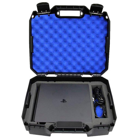 CASEMATIX Hard Shell Carry Case for Playstation 4 Slim Console and ...