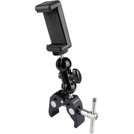 CAMVATE 360 Degree Rotatable Cell Phone Mount with Super Clamp Ball ...
