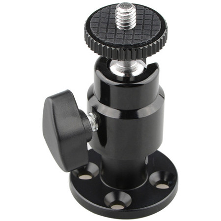 CAMVATE 1/4"-20 Mini Ball Head Wall/Ceiling Mount for Surveillance ...