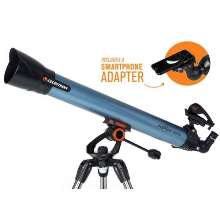 Celestron Inspire 80AZ Refractor Telescope - Adorama