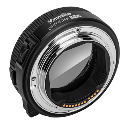 Commlite Canon EF/EF-S Lens to EOS RF Camera AF Adapter with Variable ...