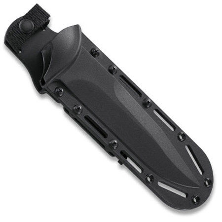 CRKT Hammond FE7 7.38" Fixed Black Drop Point Blade Tactical Knife, G10 ...