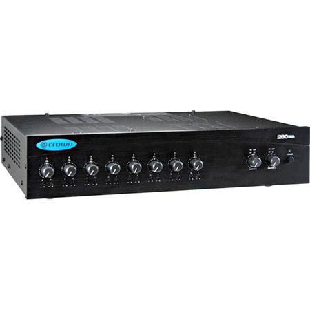 Crown Audio 280MA 8-Inputs/Dual 80W Power Amplifiers - Adorama