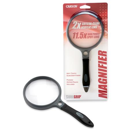 Carson SG-12 SureGrip Everyday Magnifier SG-12 - Adorama