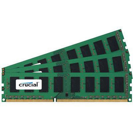 Crucial 48GB (3x16GB) 240-pin RDIMM DDR3 1866MT/S (PC3-14900) Memory ...