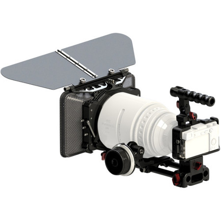 Came-TV Rig with Cage, Mattebox and Follow Focus for Sony Alpha 6300 ...