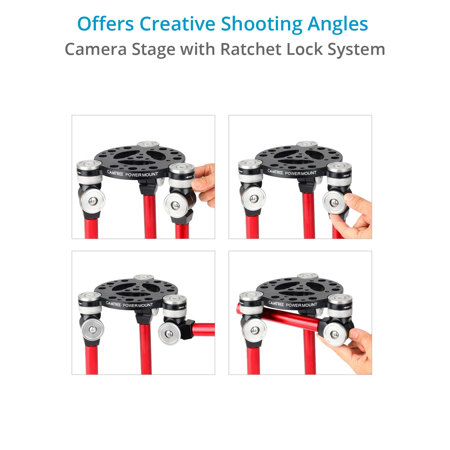 Camtree Power V2 Suction Mount Camera Gripper for Car & Vehicle Rigging